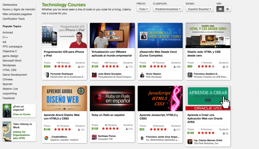Udemy: Crear y Vender Tu Curso Online Nunca Fue Tan Fácil